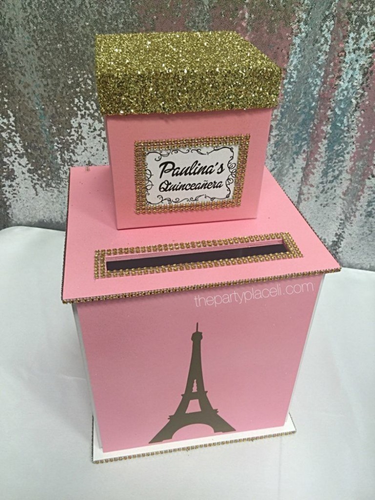 Paris Theme Card Box | The Party Place LI | The Party Specialists