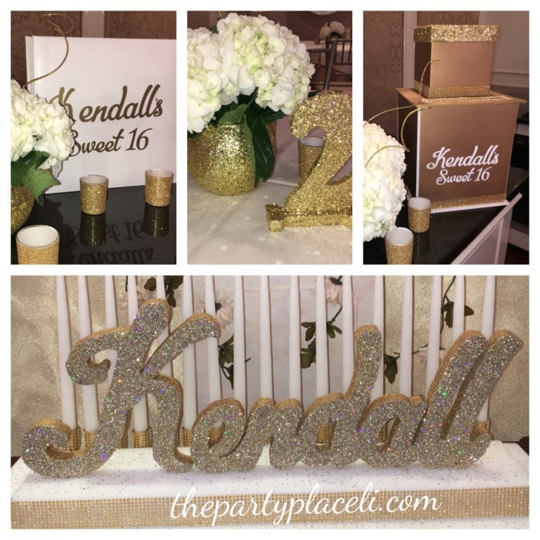 White and gold Sweet 16 | The Party Place LI | The Party Specialists