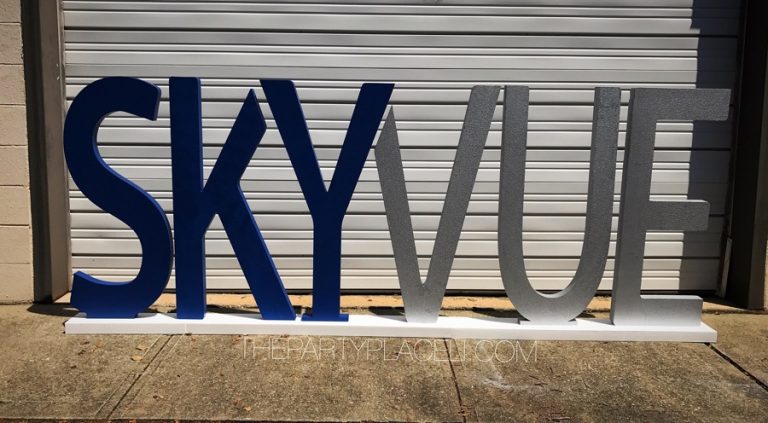 Large Prop Letters & Designs | The Party Place LI | The Party Specialists